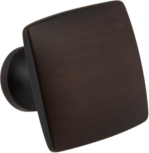 Marigold 1-3/8-in Aged bronze Square Modern Cabinet Knob